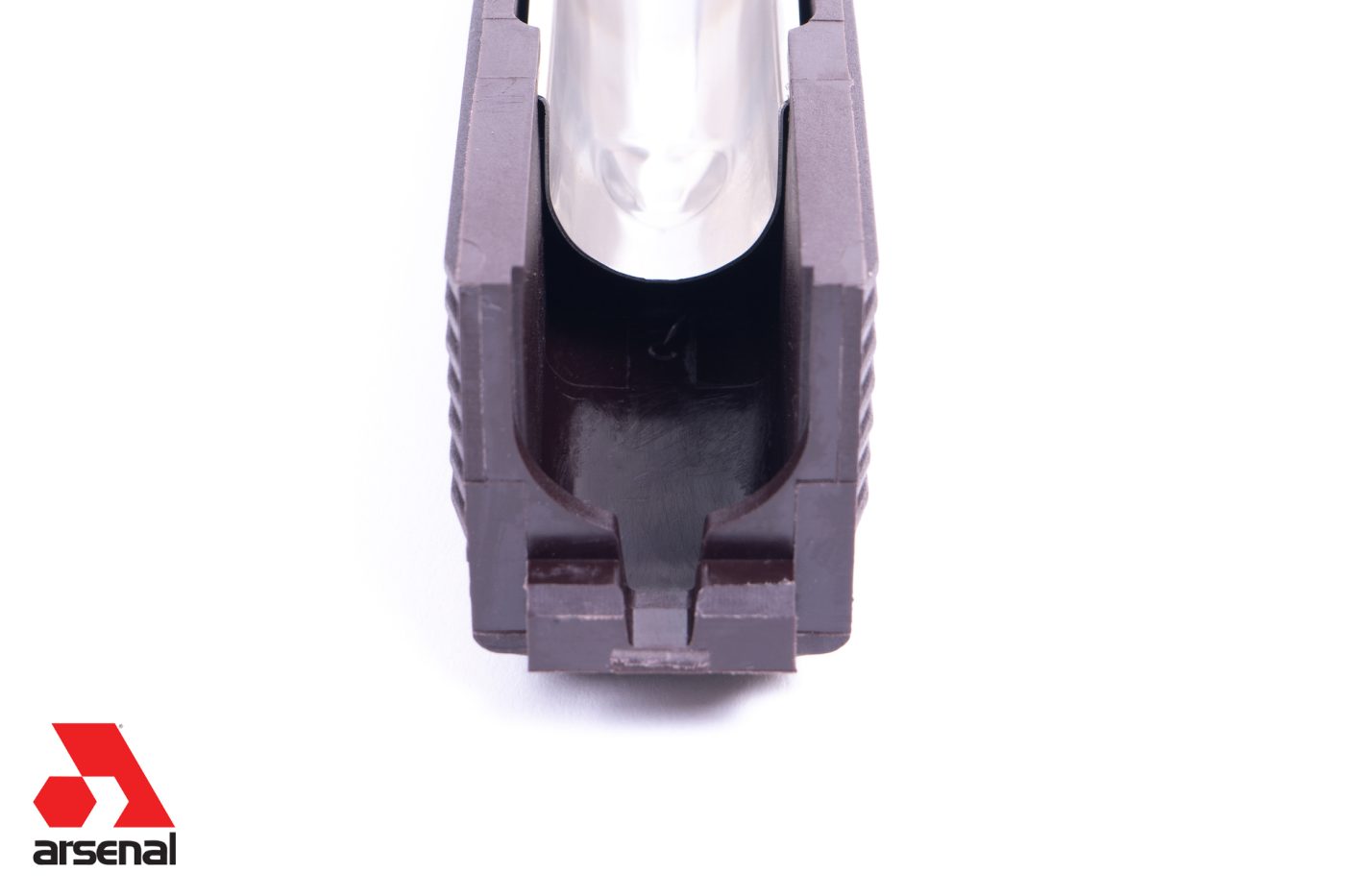 Plum Polymer Lower Handguard with Stainless Steel Heat Shield for ...