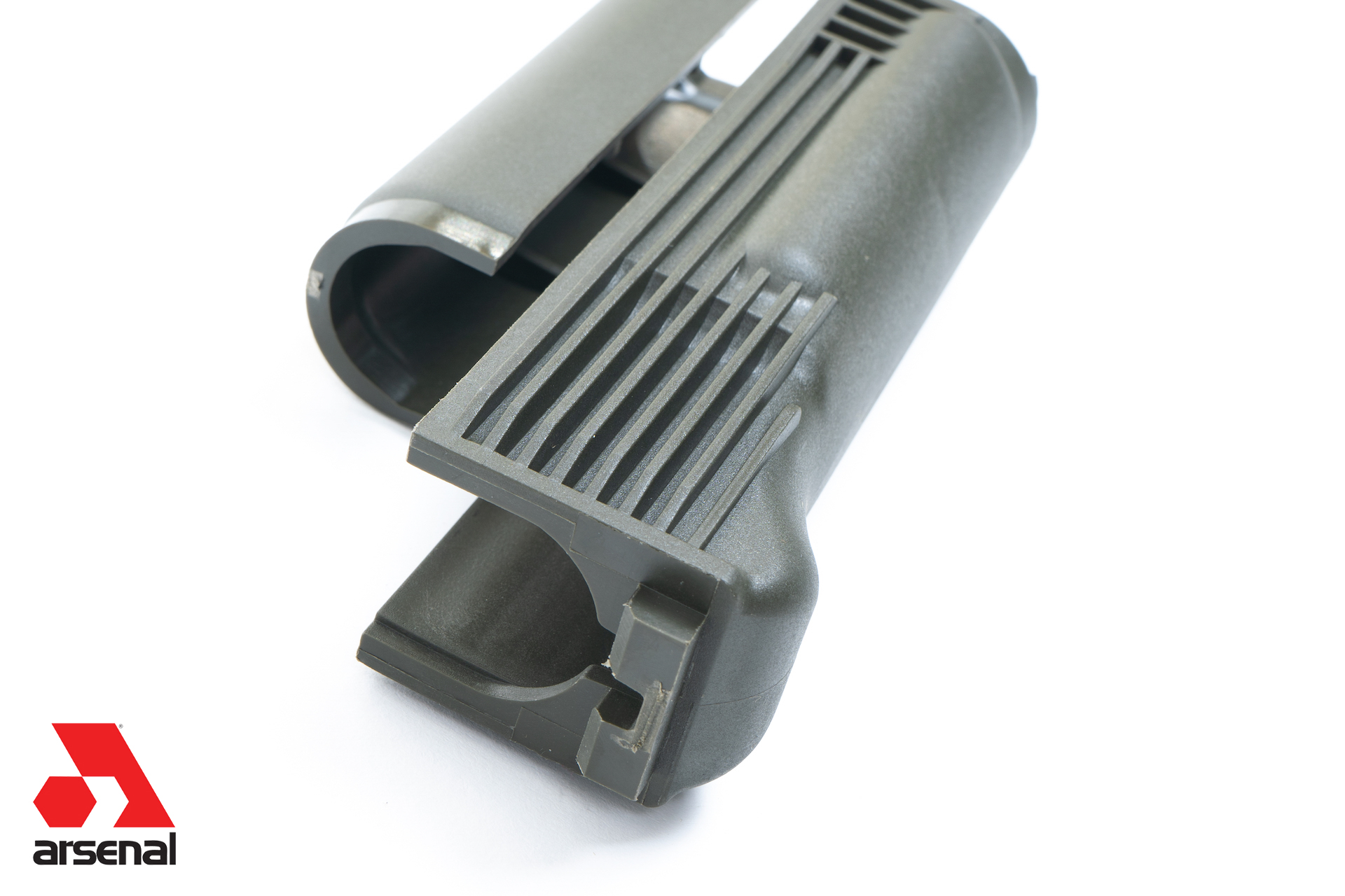 OD Green Polymer Handguard Set with Stainless Steel Heat Shield for ...