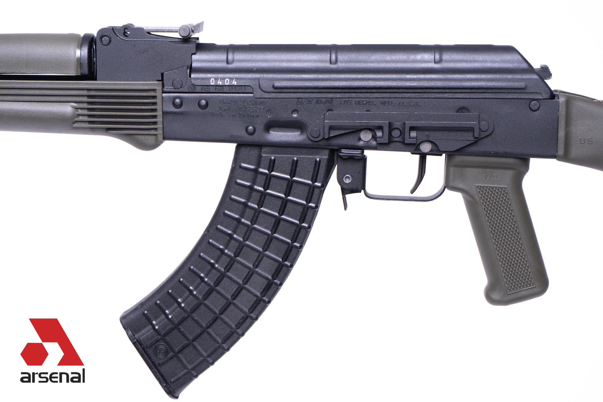 SLR107R-11EG 7.62x39mm OD Green Semi-Automatic Rifle Enhanced Fire ...