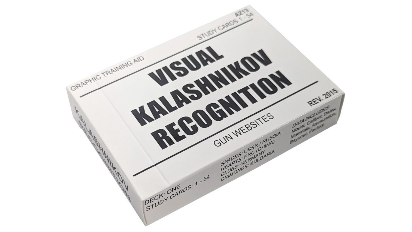 Kalashnikov AK Rifle Playing Cards - Arsenal Inc