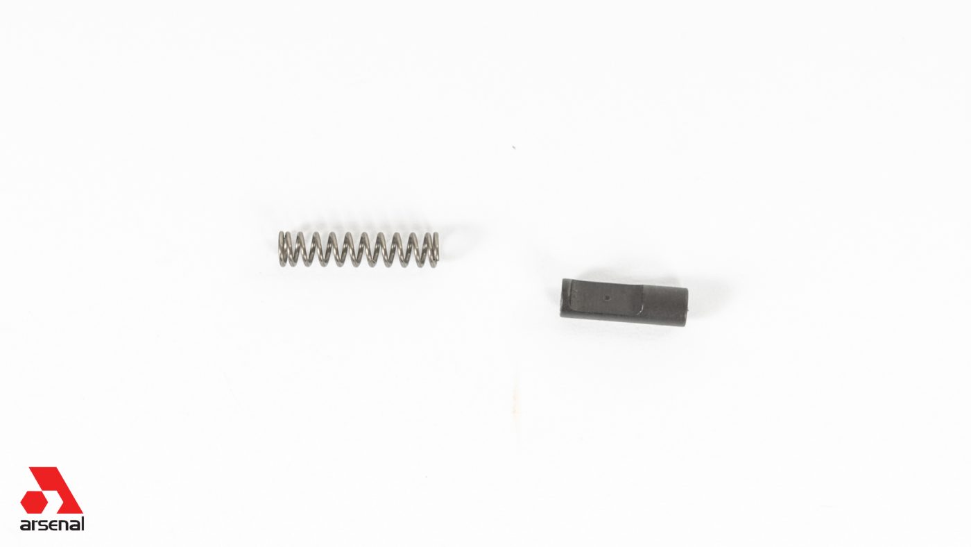 Plunger Pin & Spring for AK47 & AK74 Stamped Receiver - Arsenal Inc