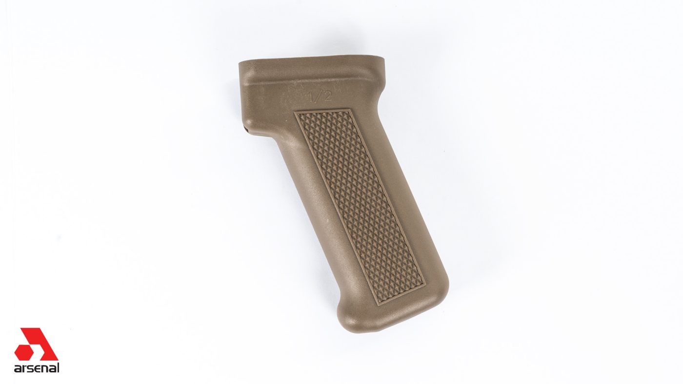 FDE Pistol Grip for Stamped Receivers - Arsenal Inc