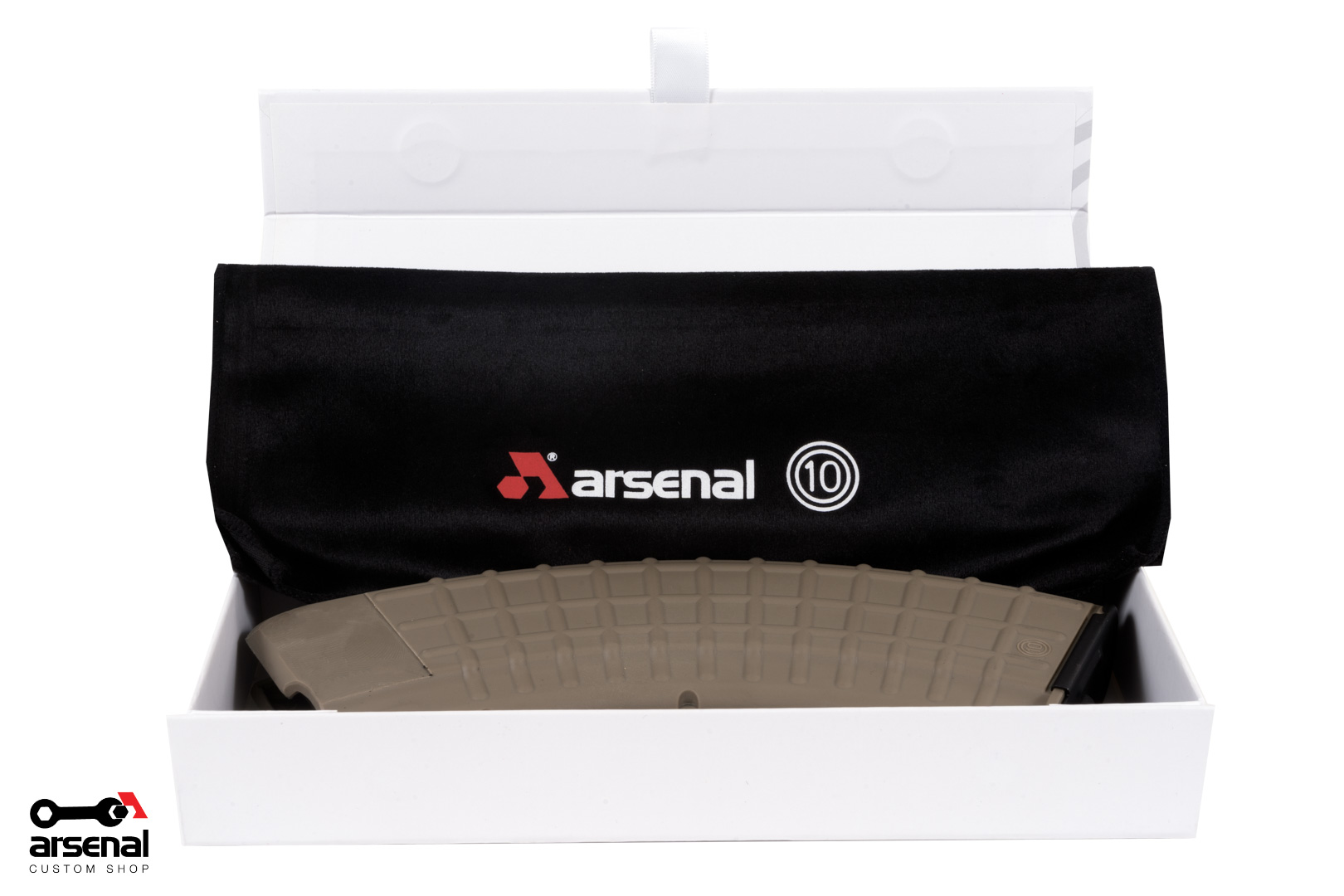 Arsenal Custom Shop Collector's Edition Magazine Box White - Arsenal Inc