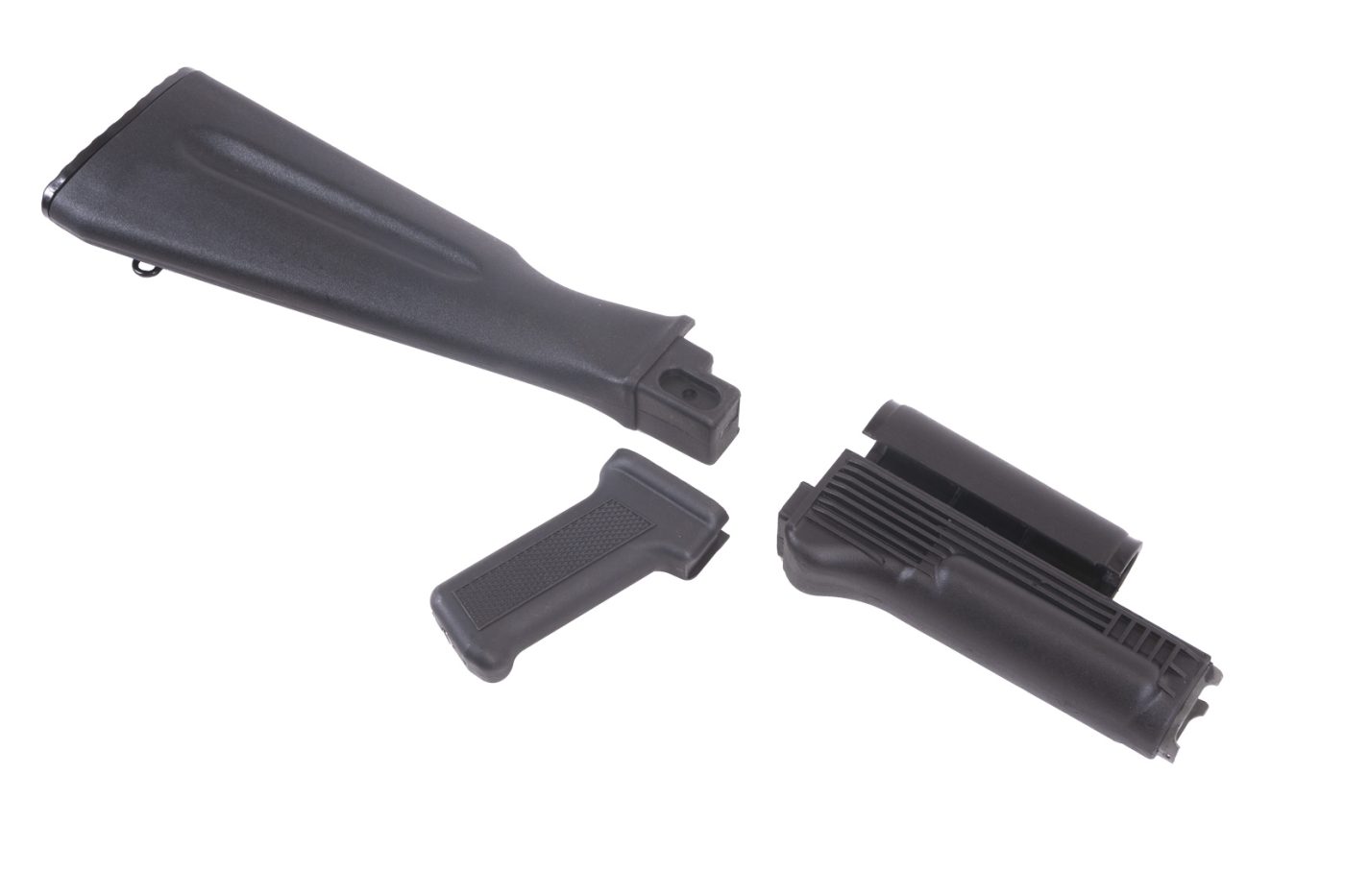 Arsenal Military Spec NATO Length Black Polymer Furniture Set - Arsenal Inc