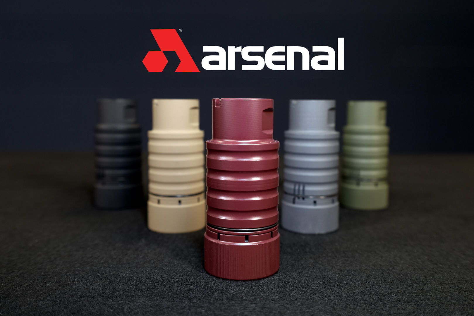 Arsenal Inc. Releases Cerakote 4-Piece Flash Hiders - Arsenal Inc